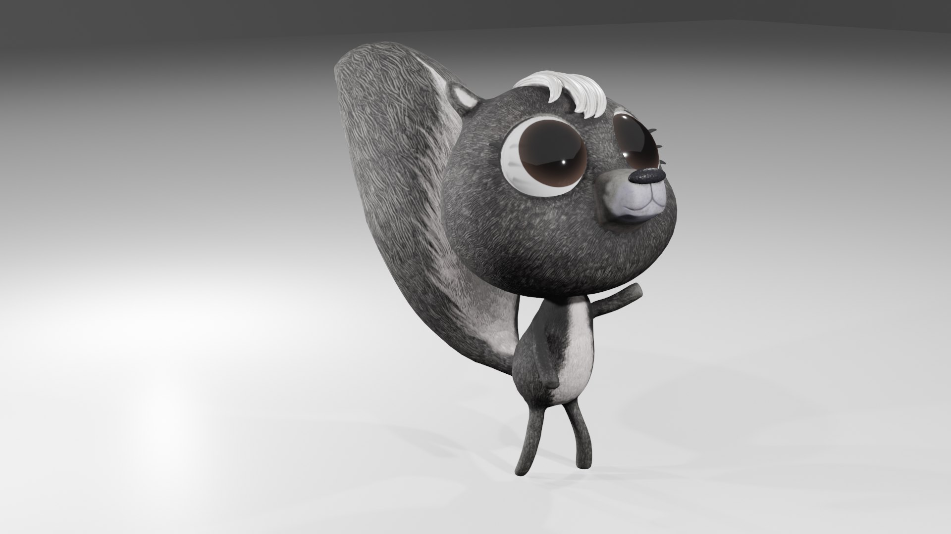 3D Baby Skunk Model - TurboSquid 2377499