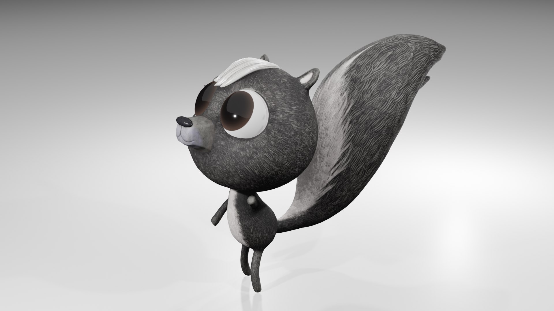 3D Baby Skunk Model - TurboSquid 2377499
