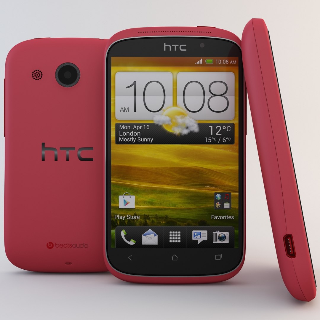 htc red