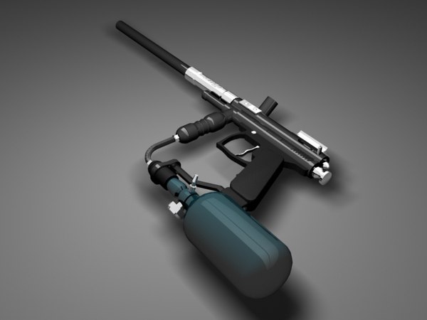 Paintball Gun 3D Models for Download | TurboSquid