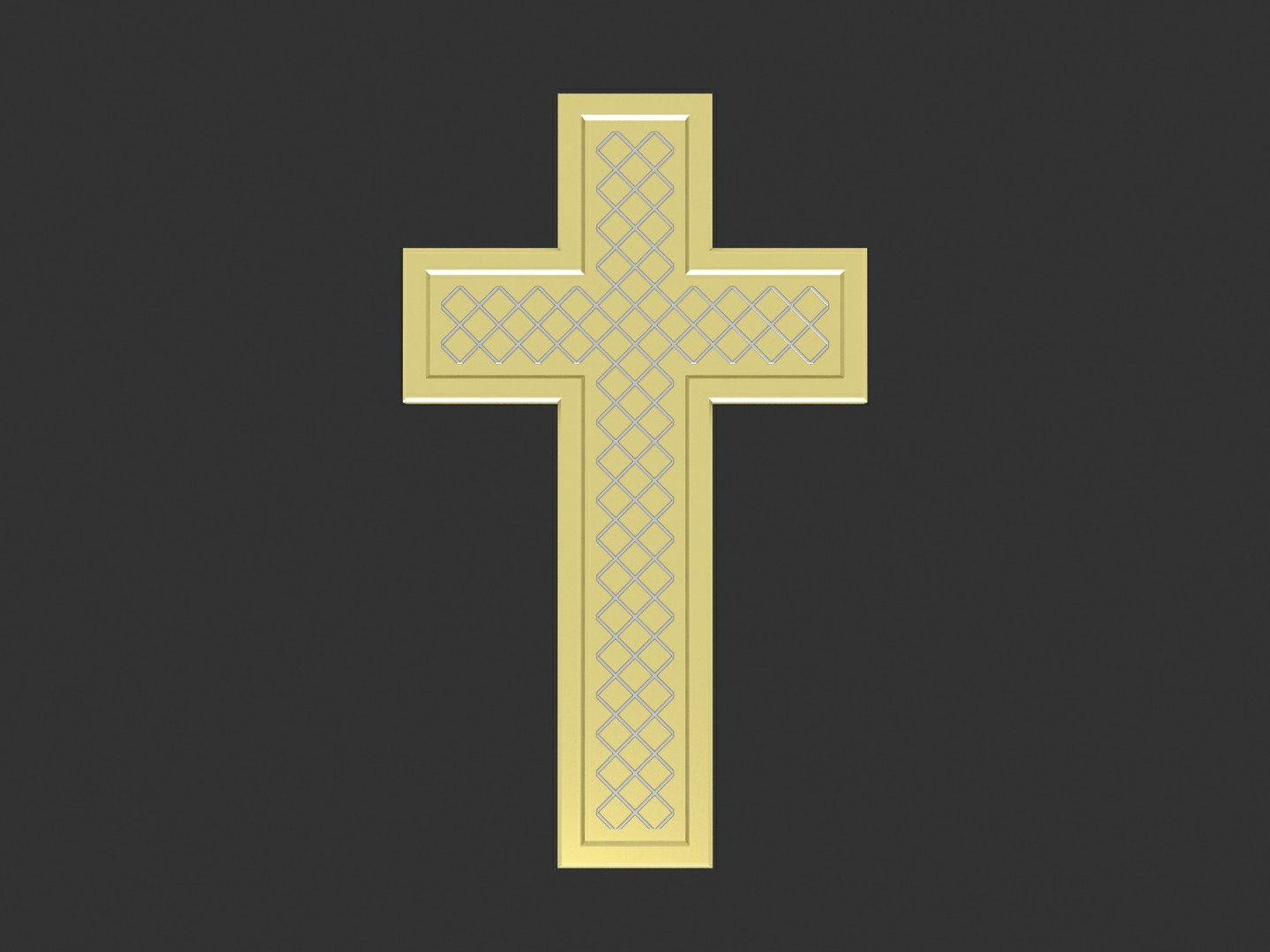 3D Cross Model - TurboSquid 1456052