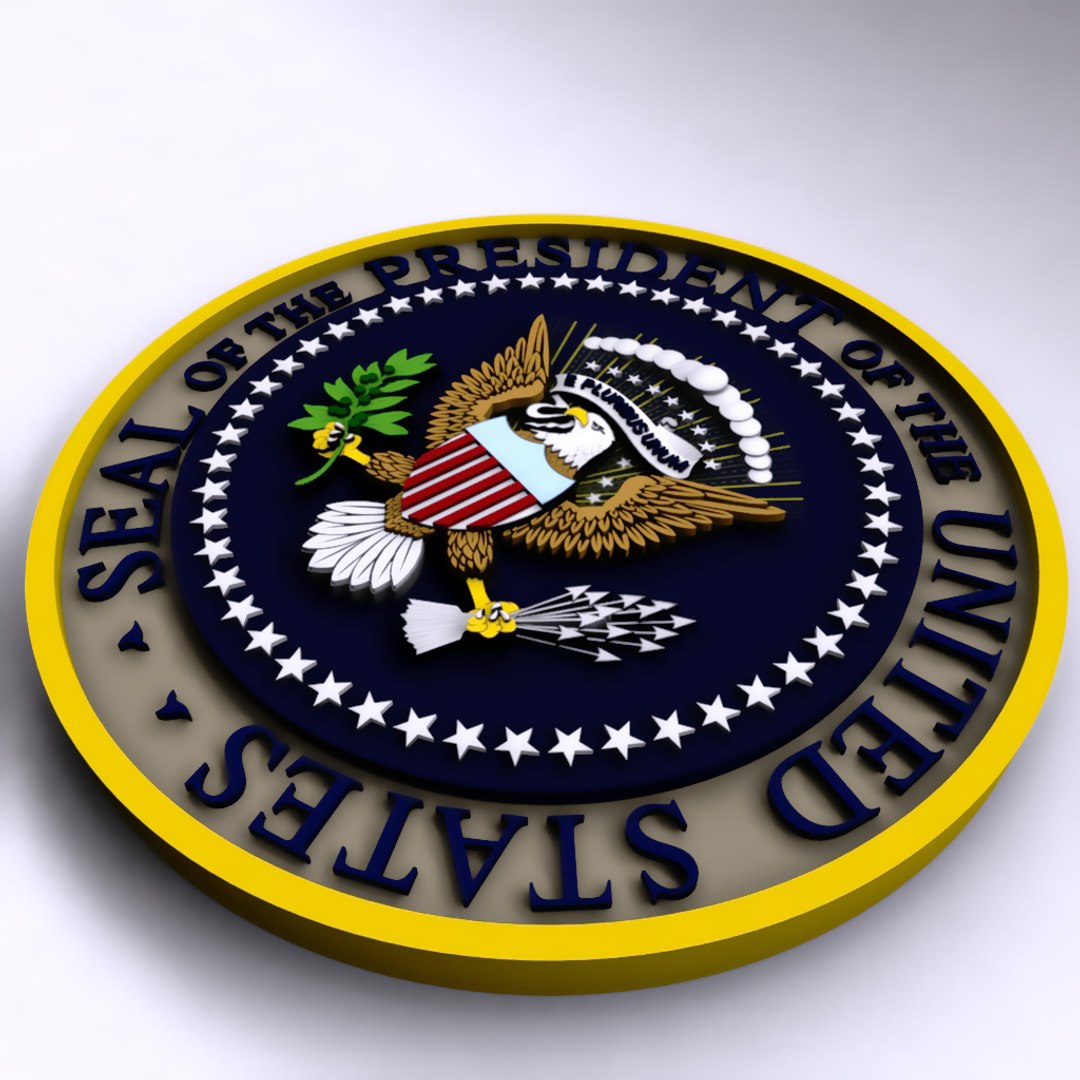 Presidential Seal 3d Model