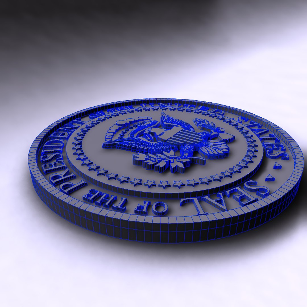 Presidential Seal 3d Model