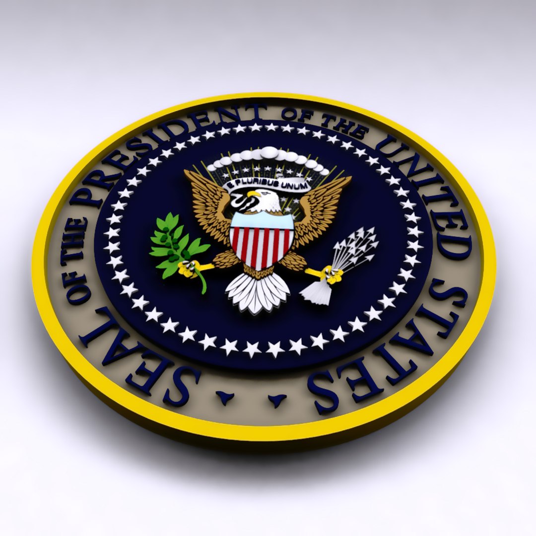Presidential Seal 3d Model