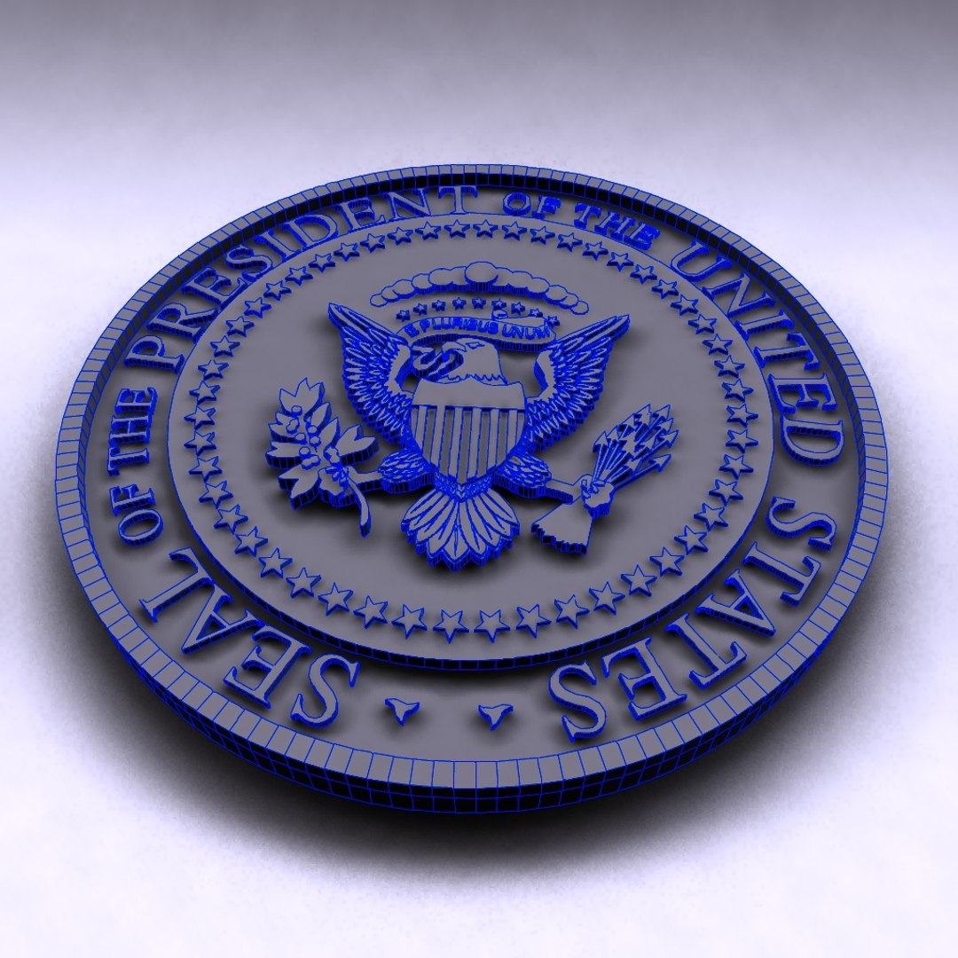 Presidential Seal 3d Model