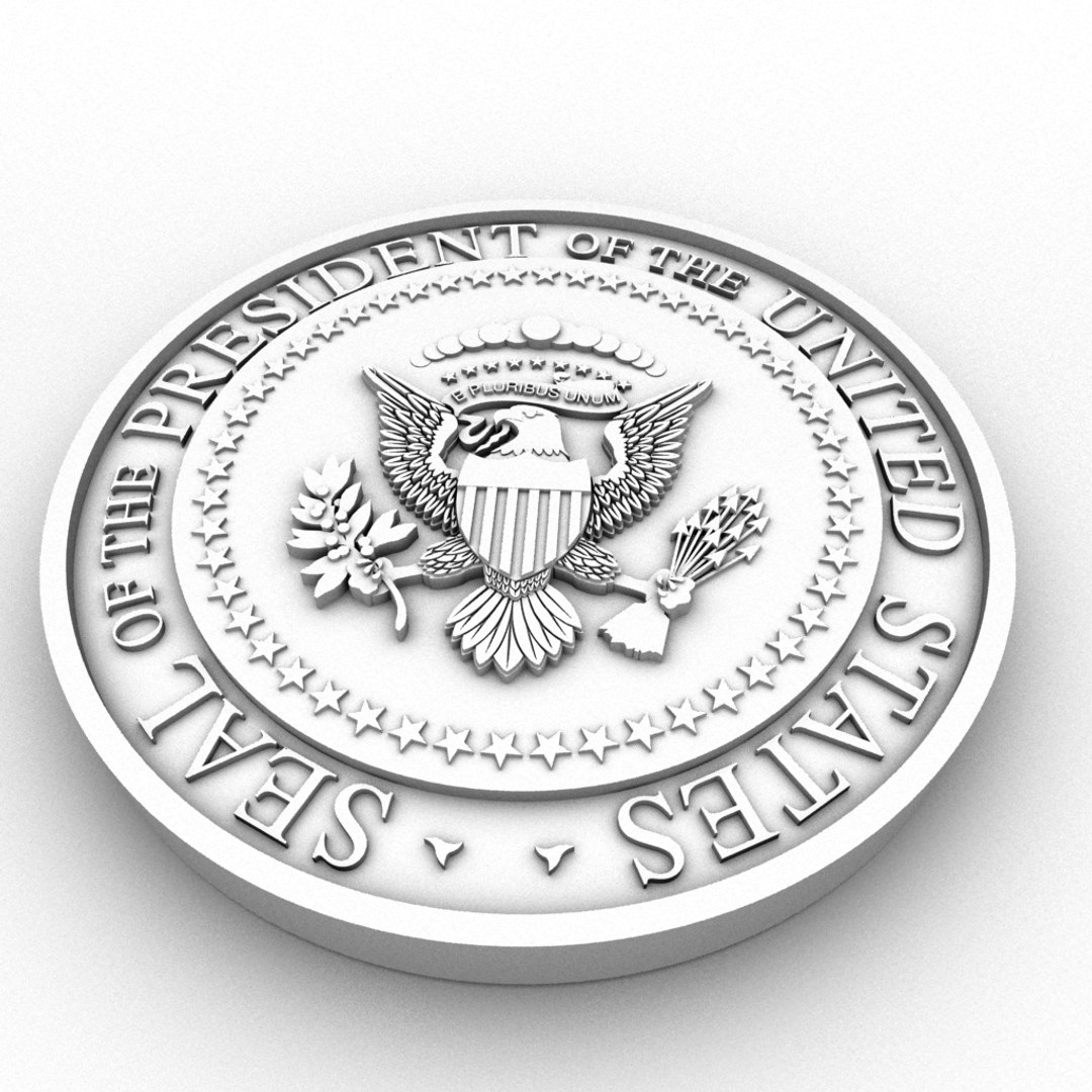 Presidential Seal 3d Model