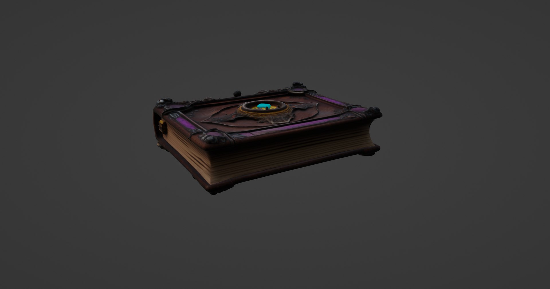 Enchanted Ancient Spellbook 3D - TurboSquid 2348164