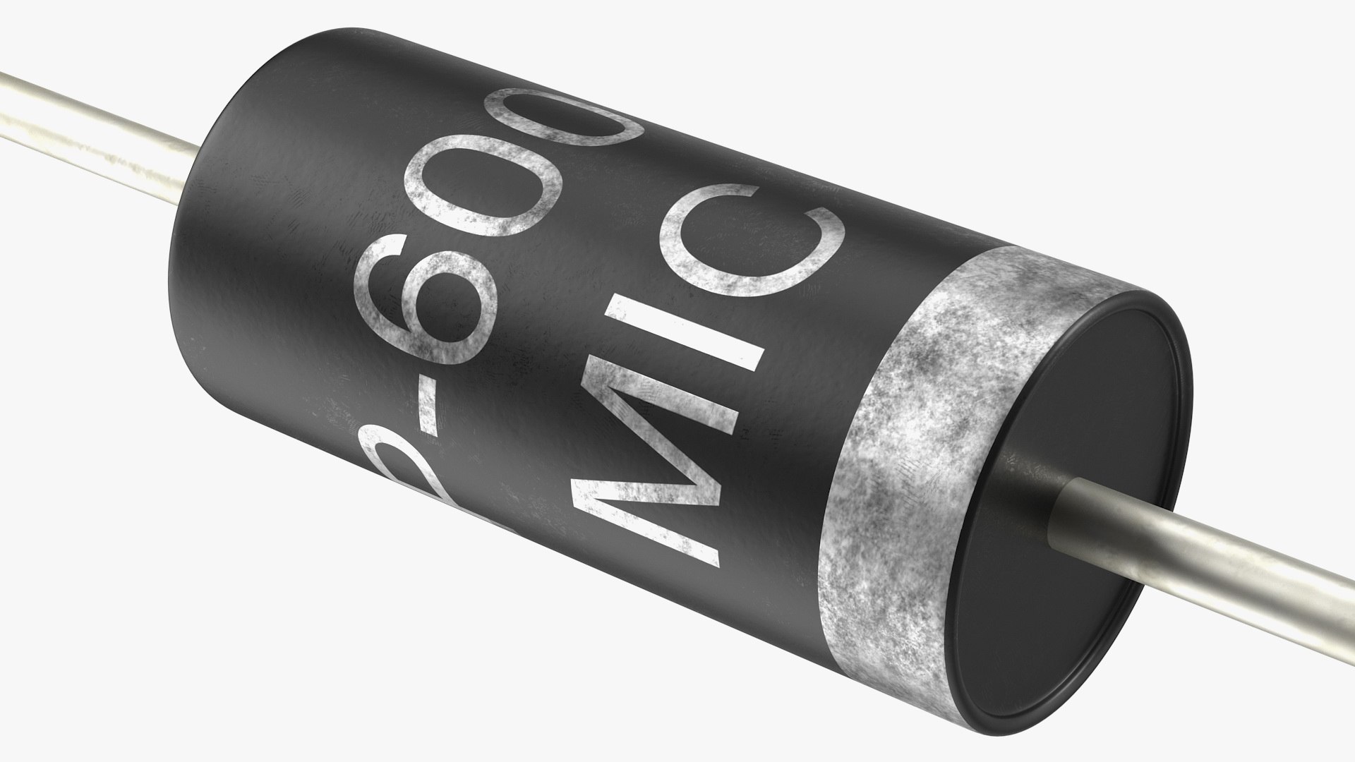 3D axial rectifier diodes set - TurboSquid 1670369