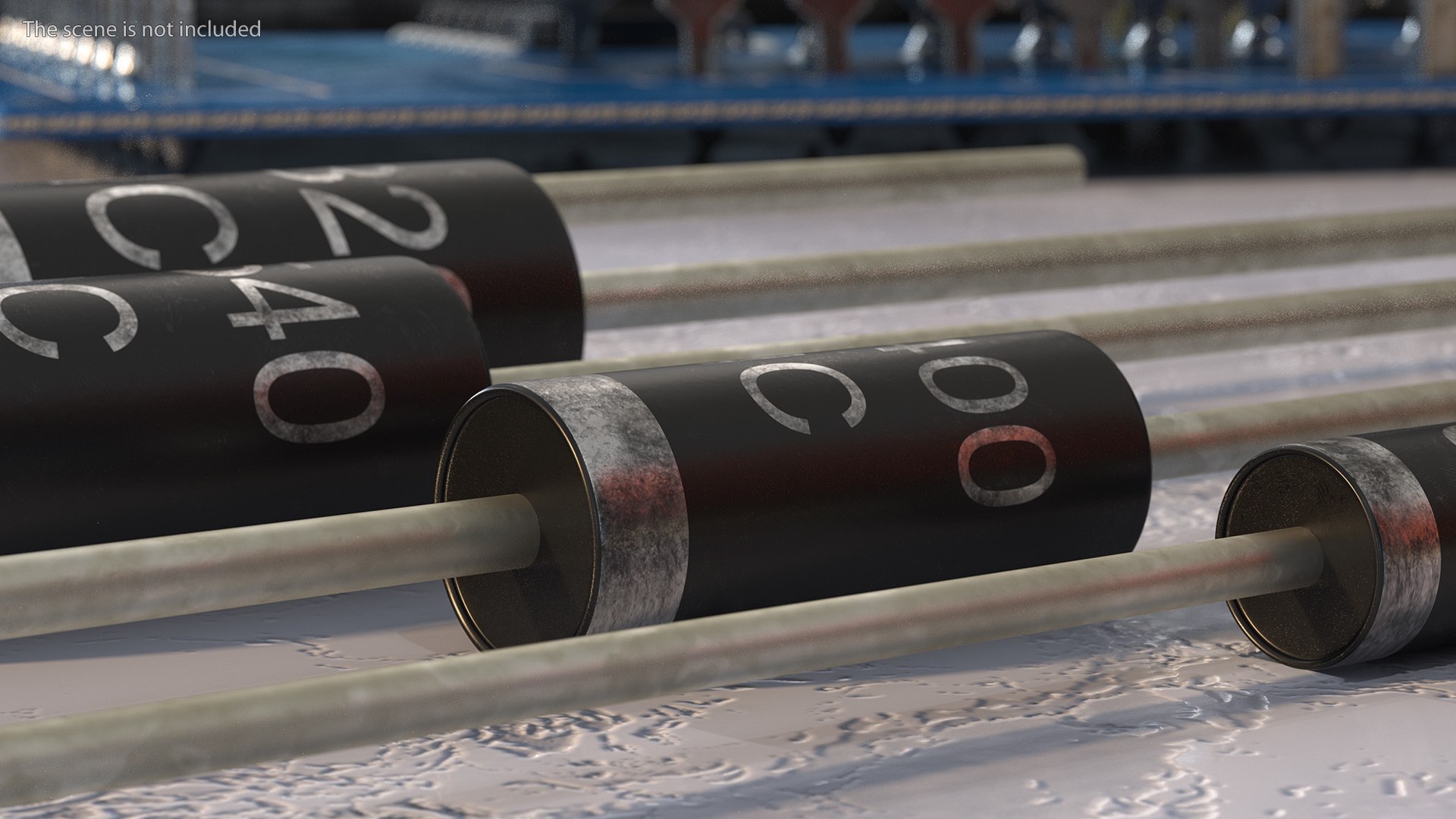 3D Axial Rectifier Diodes Set - TurboSquid 1670369