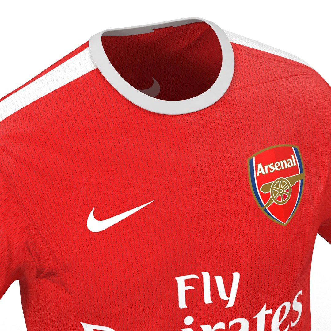 T-shirt Arsenal 3d Model