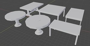 Free Dining Table Blender Models for Download | TurboSquid