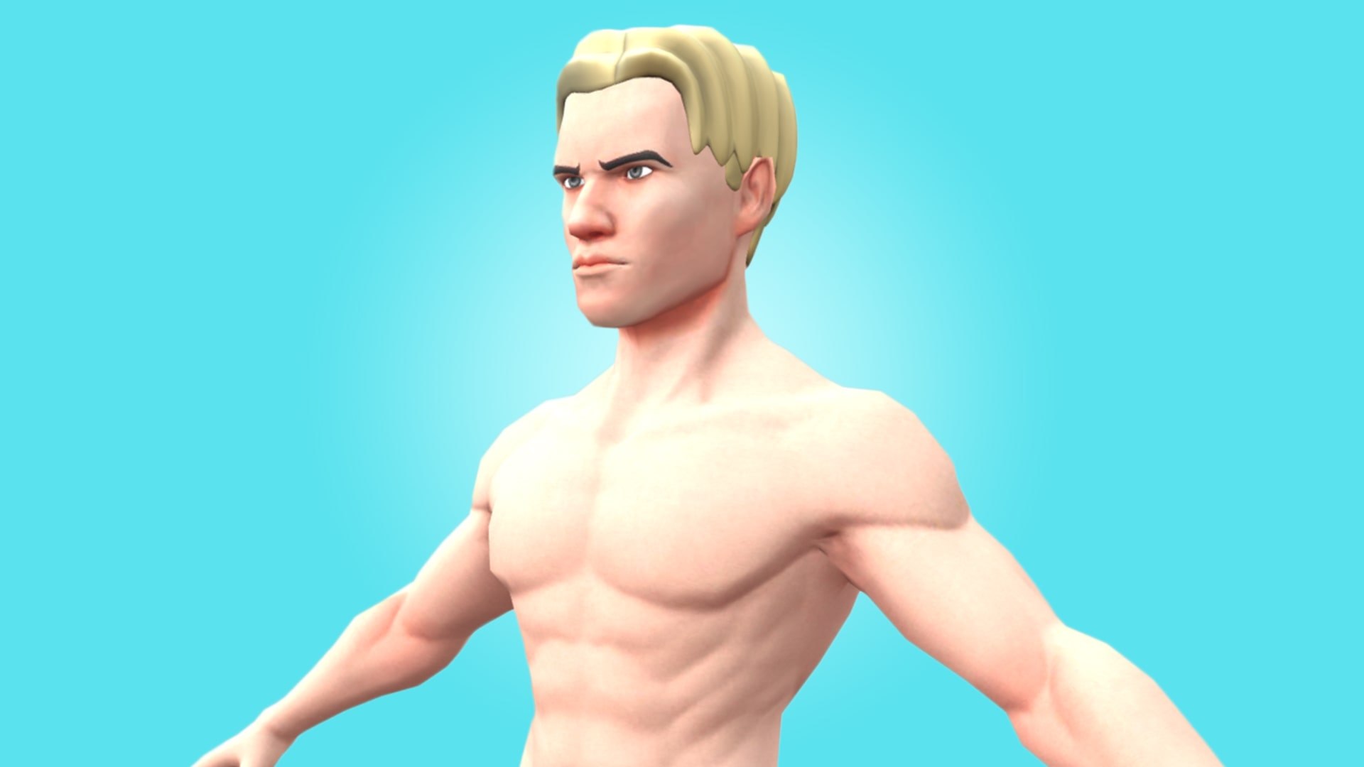 3D Rick - Stylized Male Character - Rigged - TurboSquid 2064254