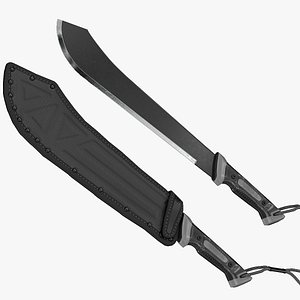 3d model machete
