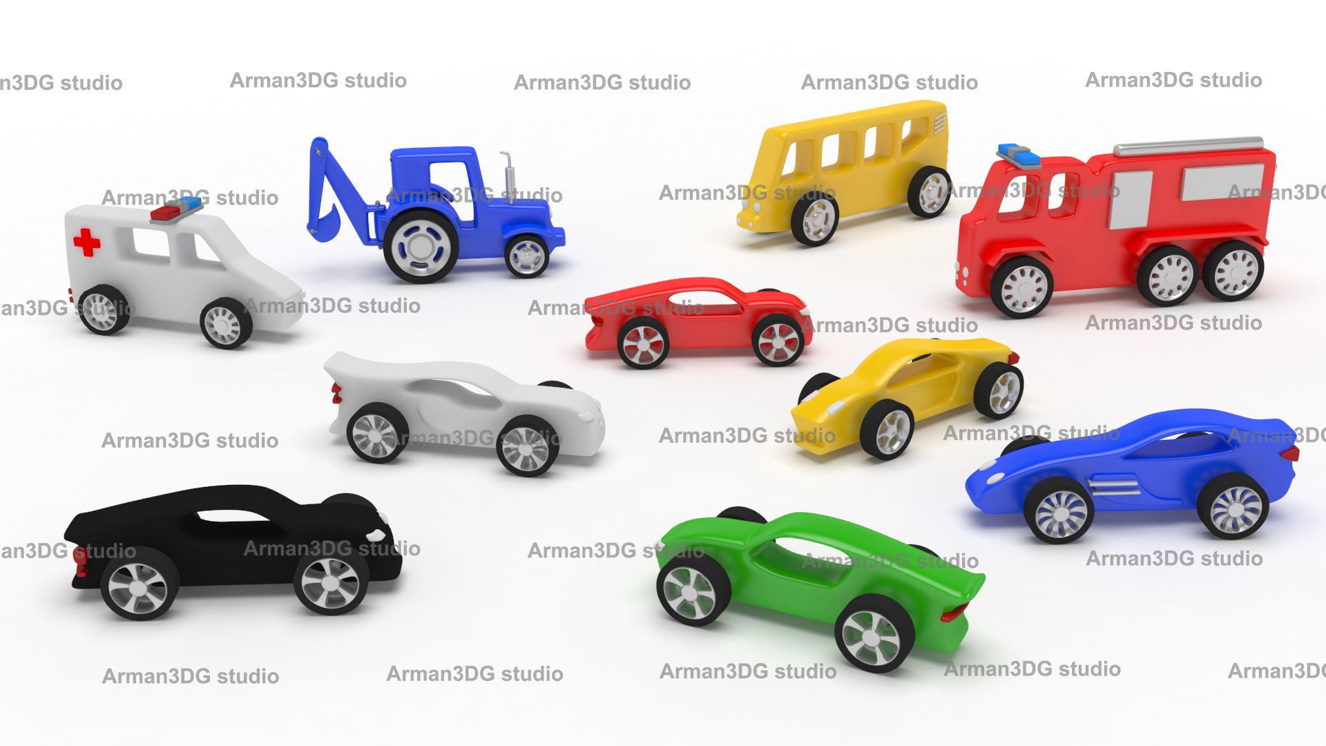 Kids Toys 3D Model - TurboSquid 1370751