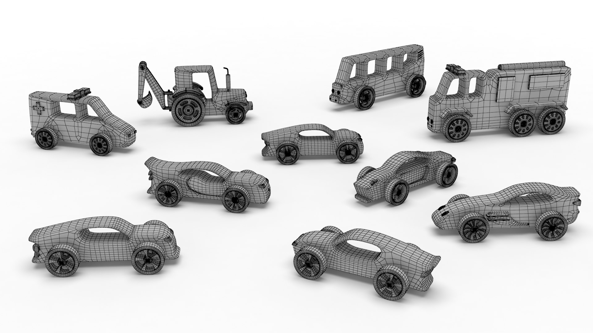 Kids Toys 3D Model - TurboSquid 1370751