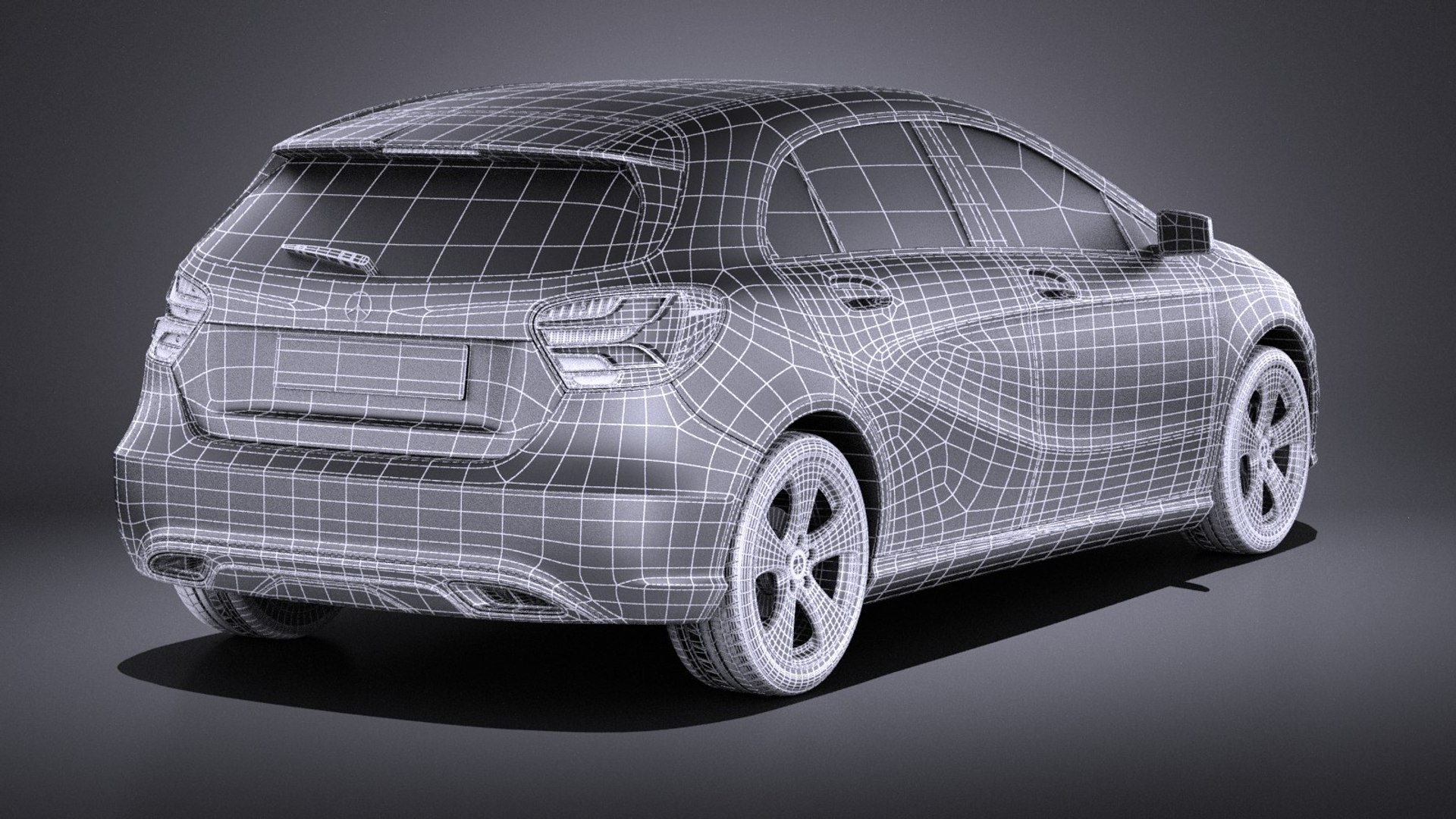 3D Mercedes Mercedes-benz Benz - TurboSquid 1161799