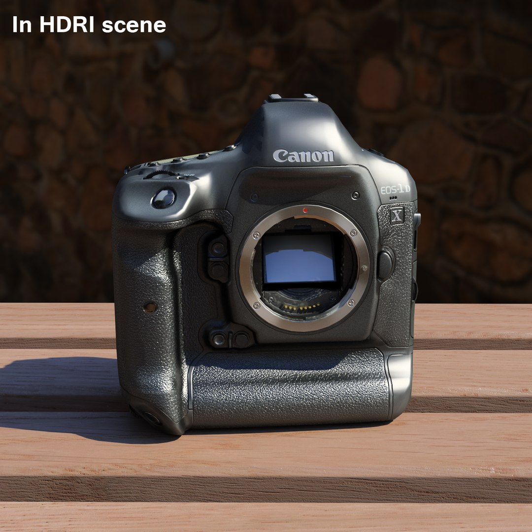 3D Canon Eos-1d X Model - TurboSquid 1523906