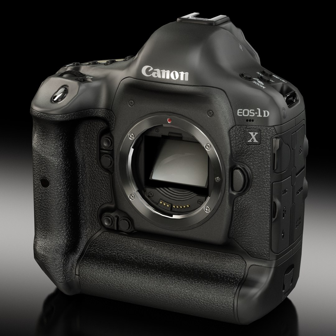 3D Canon Eos-1d X Model - TurboSquid 1523906