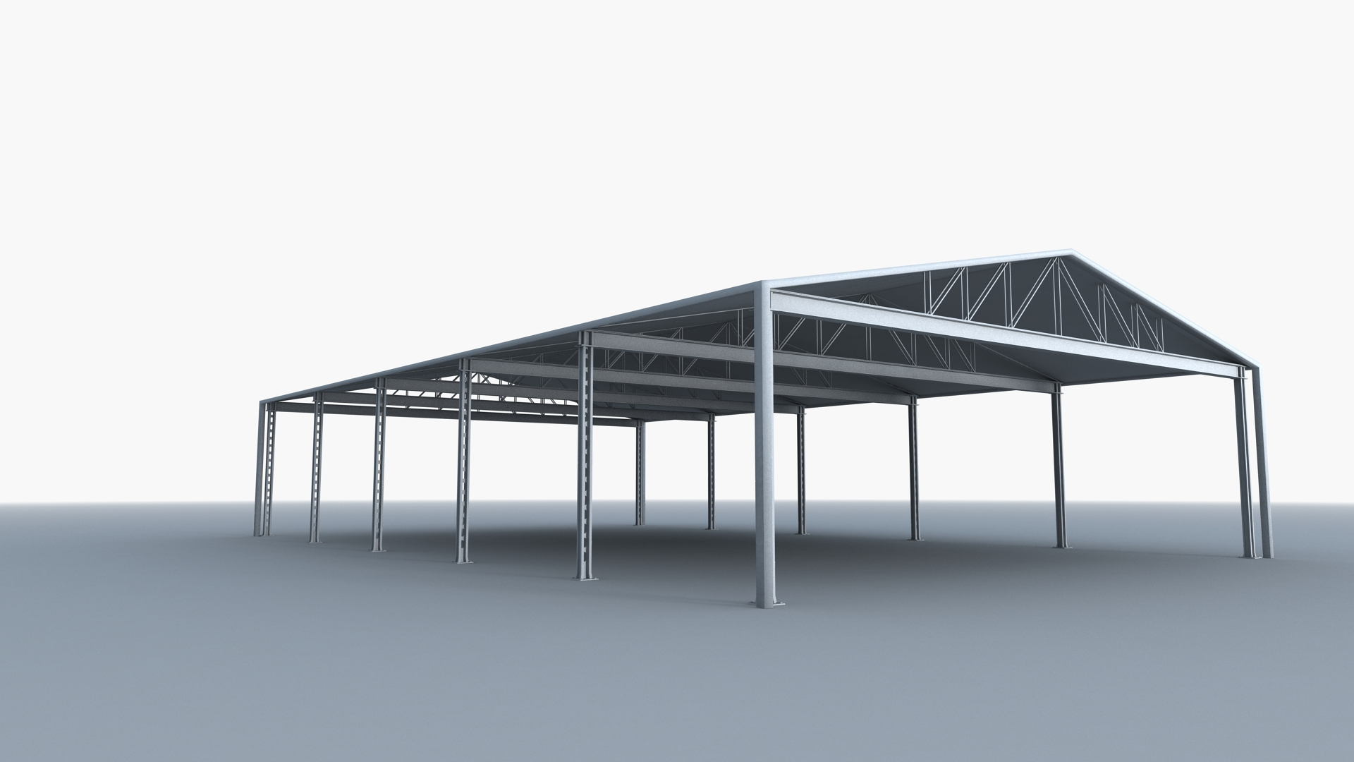 3D storage hangar barn - TurboSquid 1662286