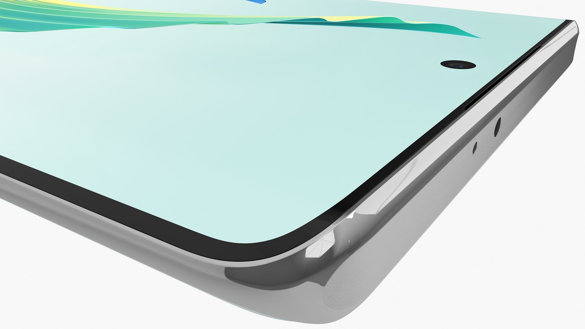 3D Honor Magic 5 Lite -X9a- Silver - TurboSquid 2035956