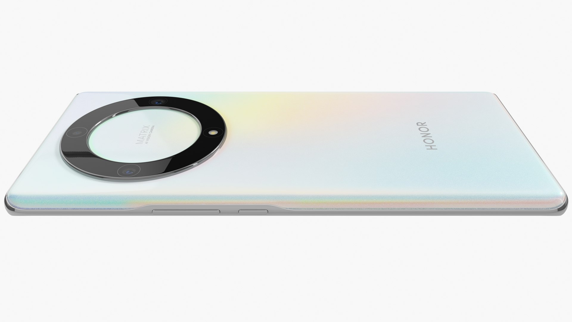 3D Honor Magic 5 Lite -X9a- Silver - TurboSquid 2035956