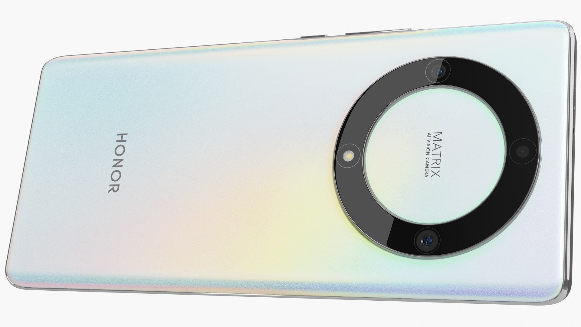 3D Honor Magic 5 Lite -X9a- Silver - TurboSquid 2035956