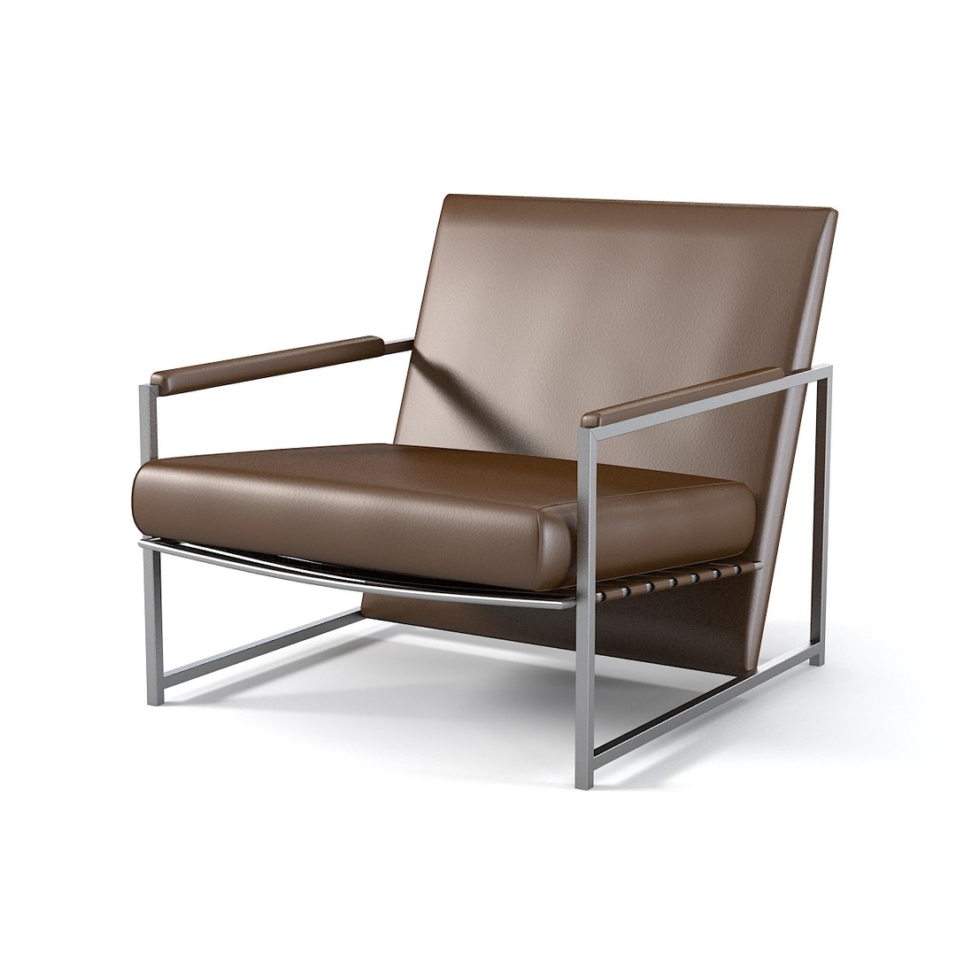 Minotti Atlan Armchair 3d Max