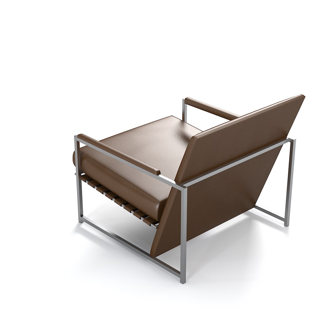 Minotti Atlan Armchair 3d Max