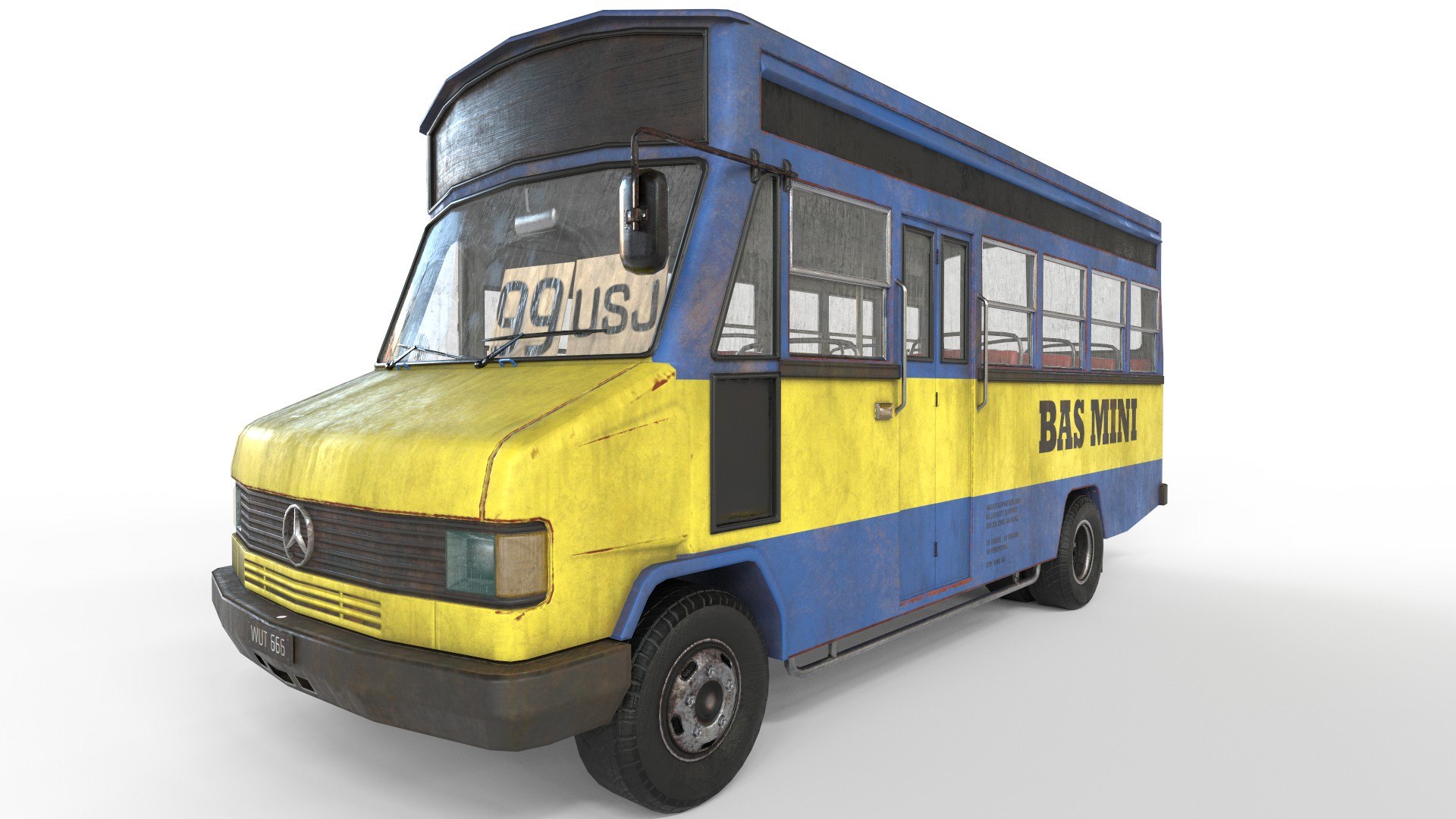 Bas Mini V02 3D Model - TurboSquid 2302992