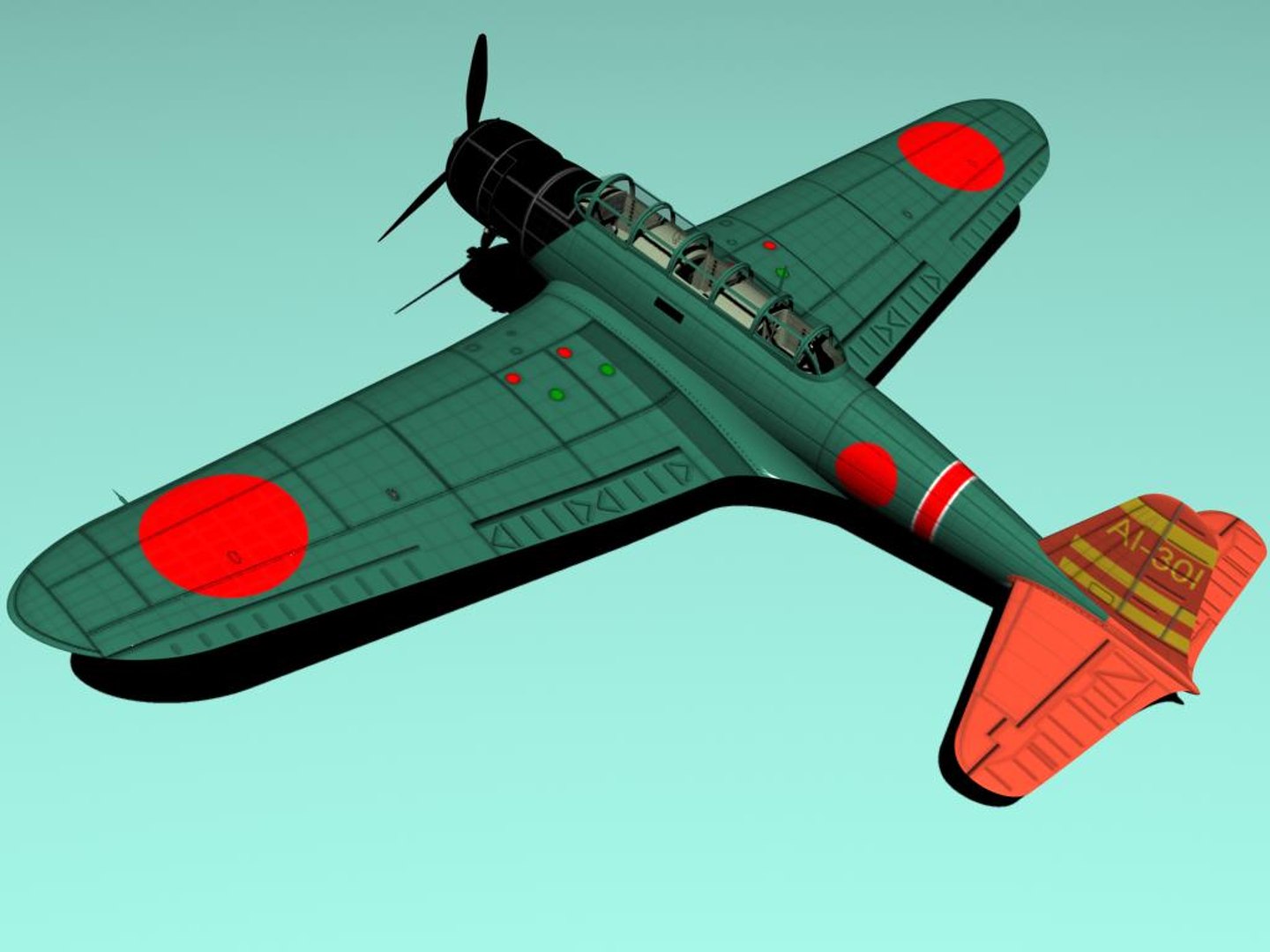 3d Model Kate B5n2 Nakajima