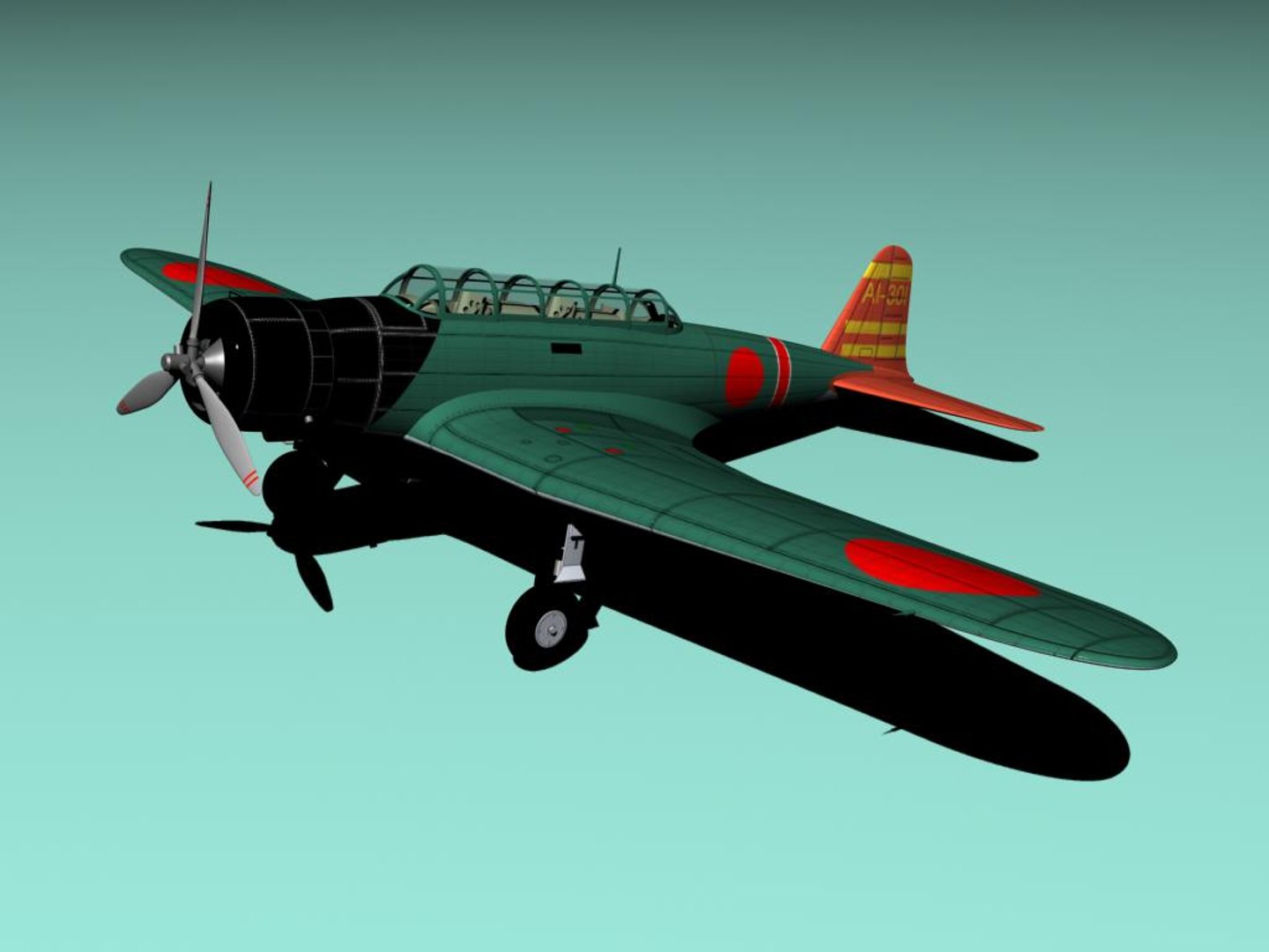 3d Model Kate B5n2 Nakajima