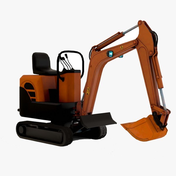 modelo 3d Miniexcavadora - TurboSquid 2210399