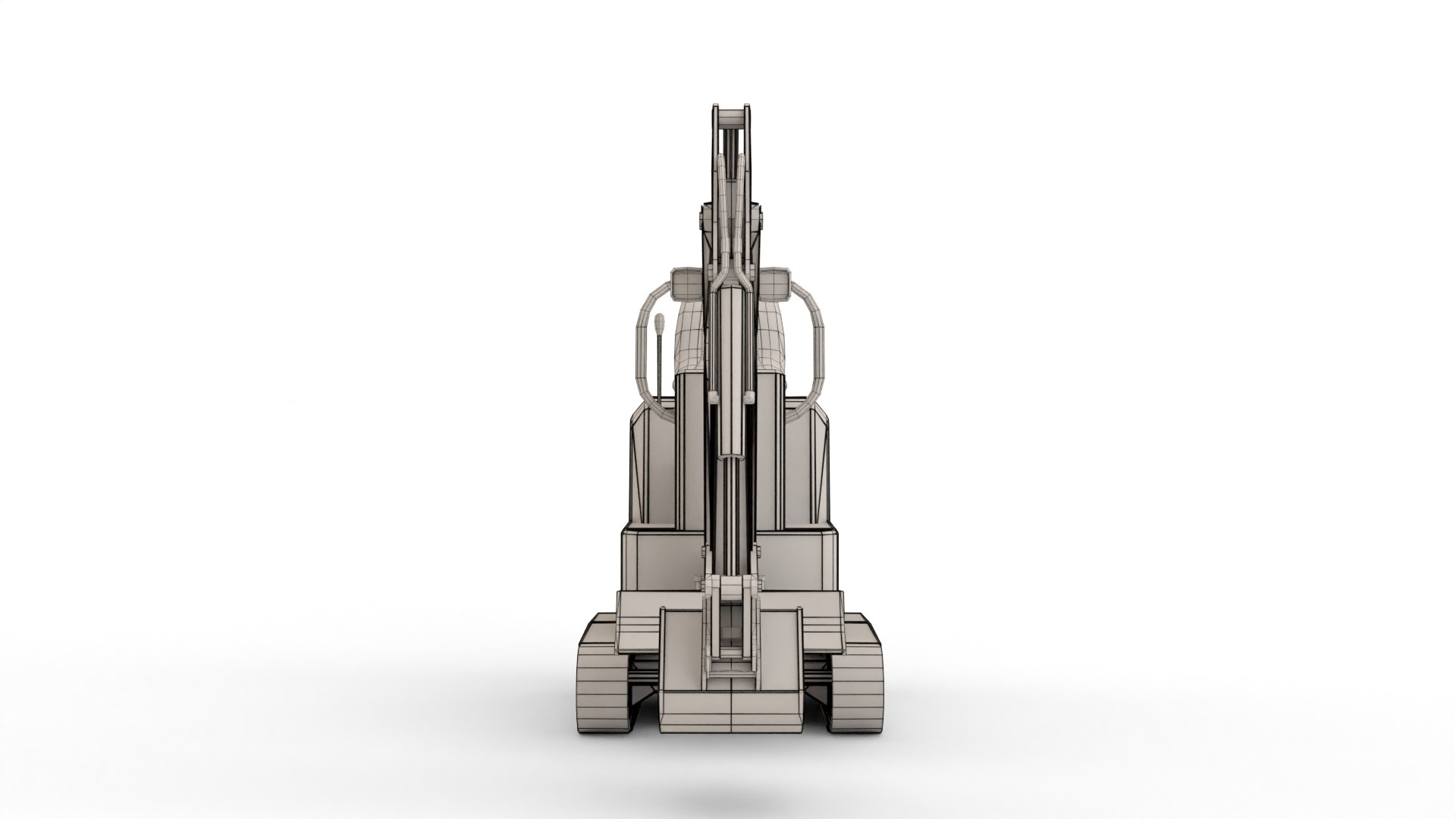Mini Excavator Model - TurboSquid 2210399