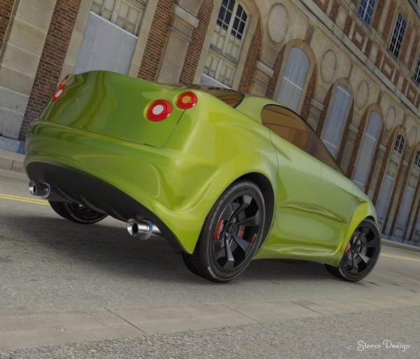 3d concept car