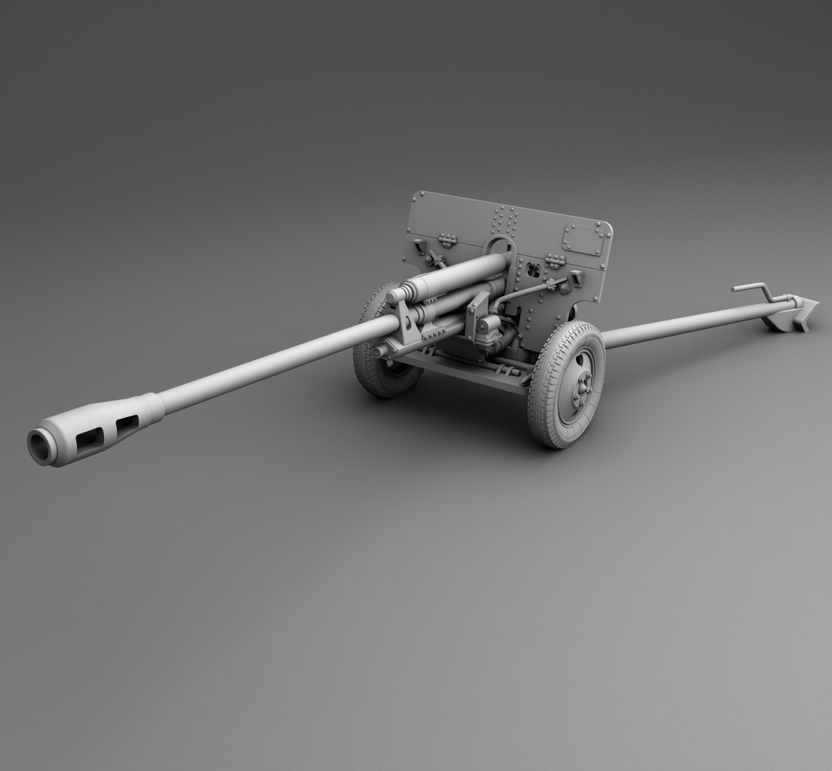 Zis-33D模型 - TurboSquid 1946529