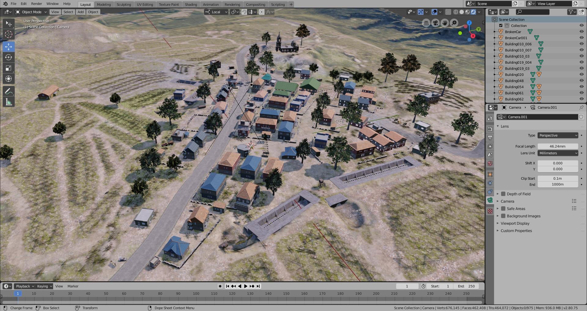 Pubg pochinki 3D model - TurboSquid 1461382