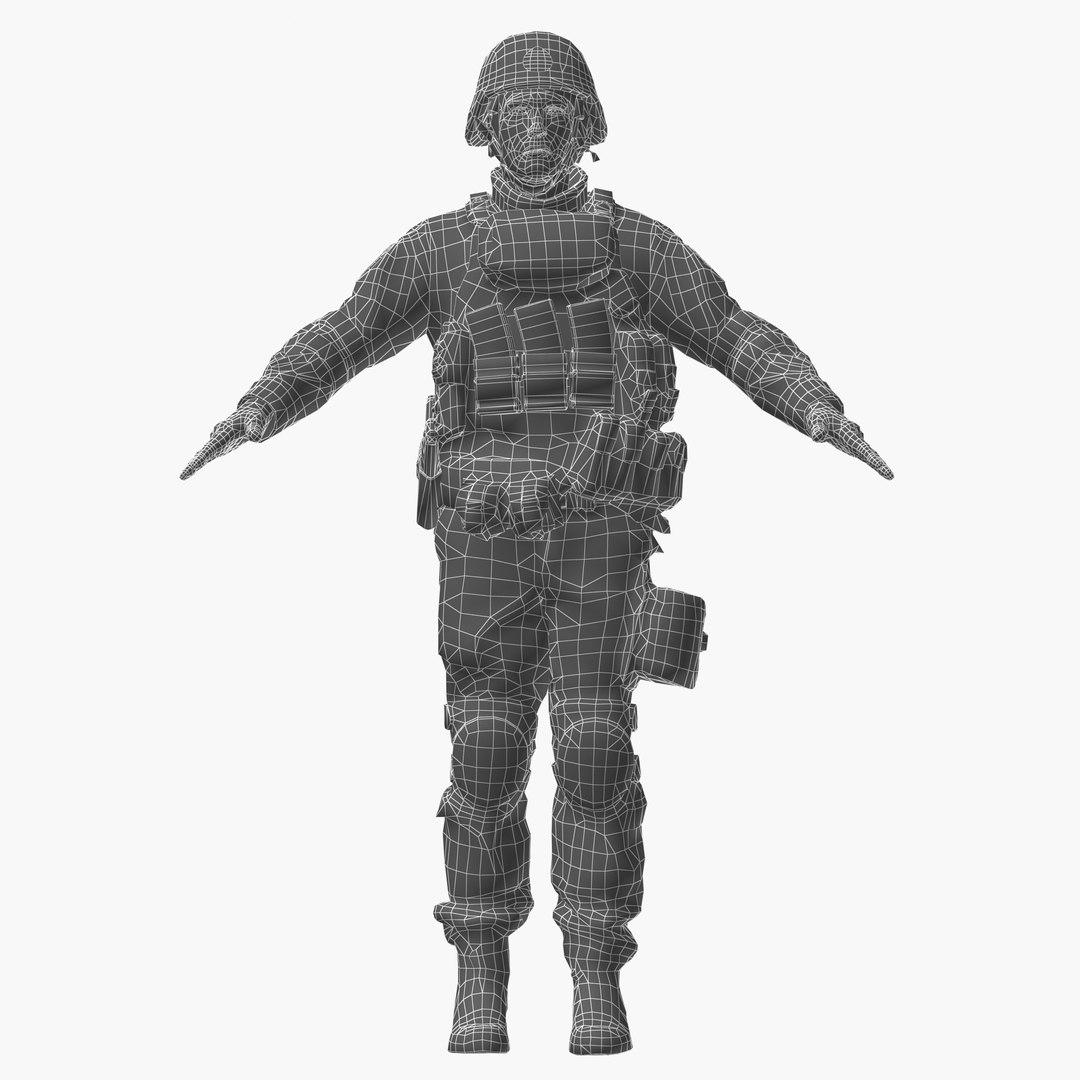 3D pla chinese soldier model - TurboSquid 1668796