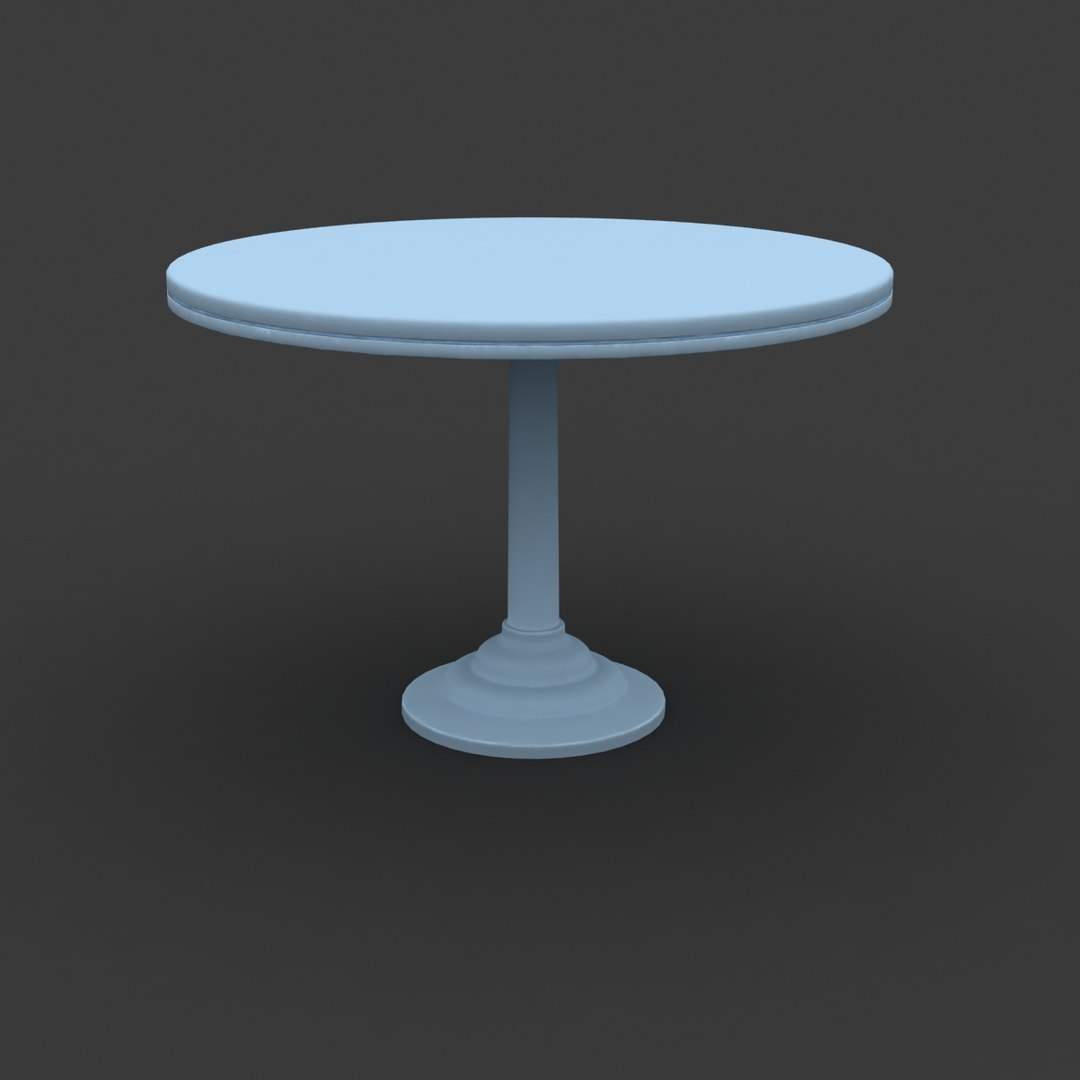 3d Table Hdri Model