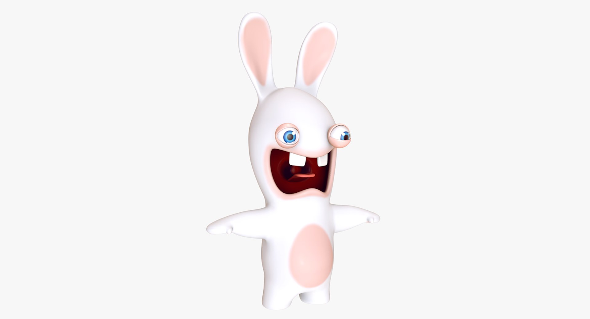 3D Raving Rabbids Crazy Lapins - TurboSquid 1361737
