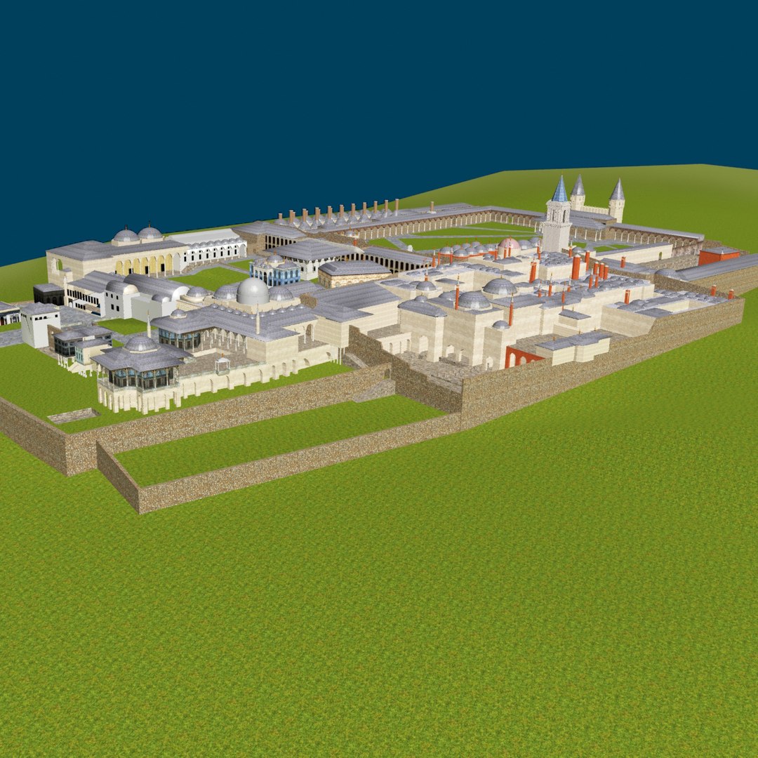 Complex Palace Called 3D - TurboSquid 1163576