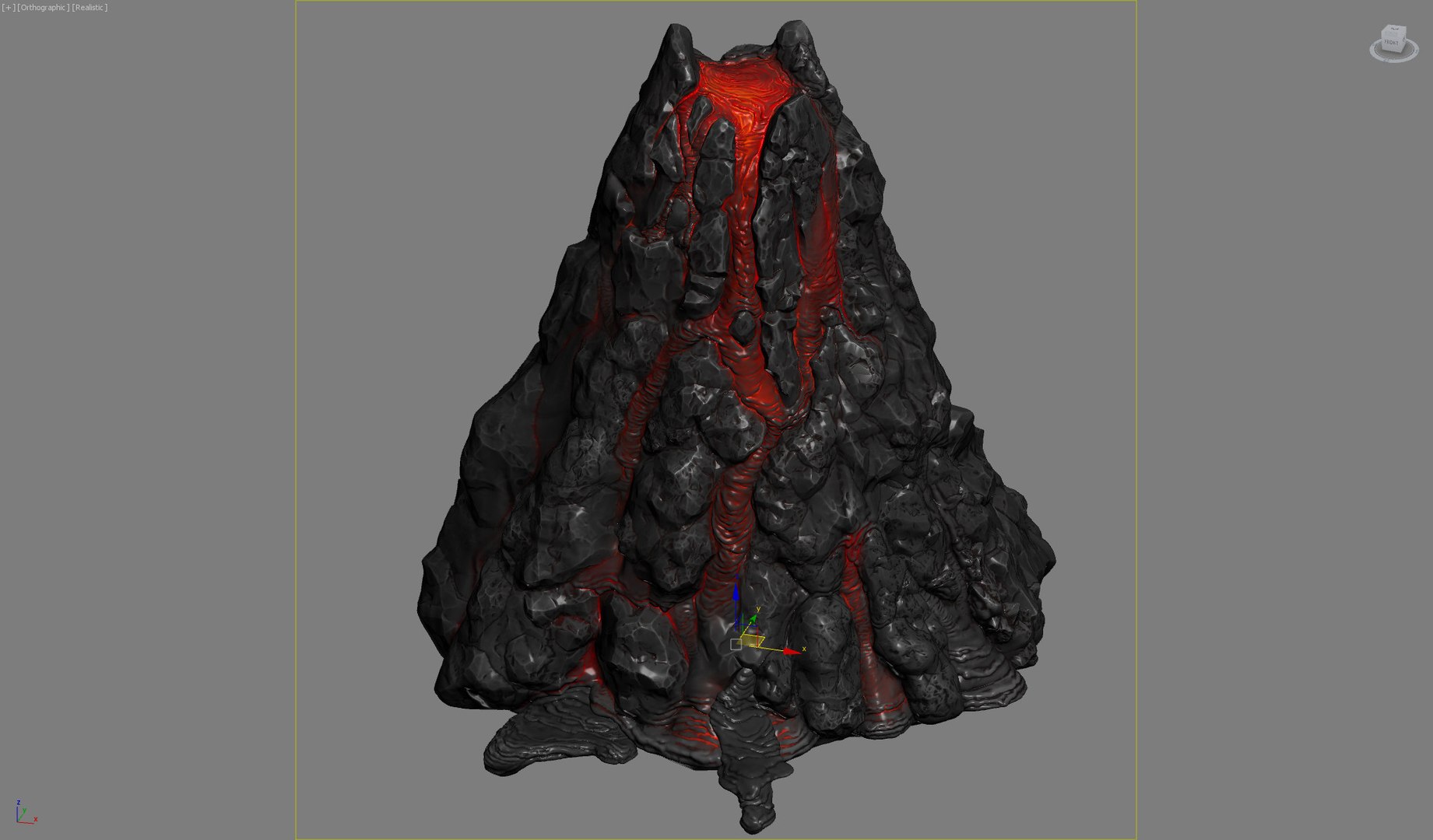 Max Volcano Island Landscape