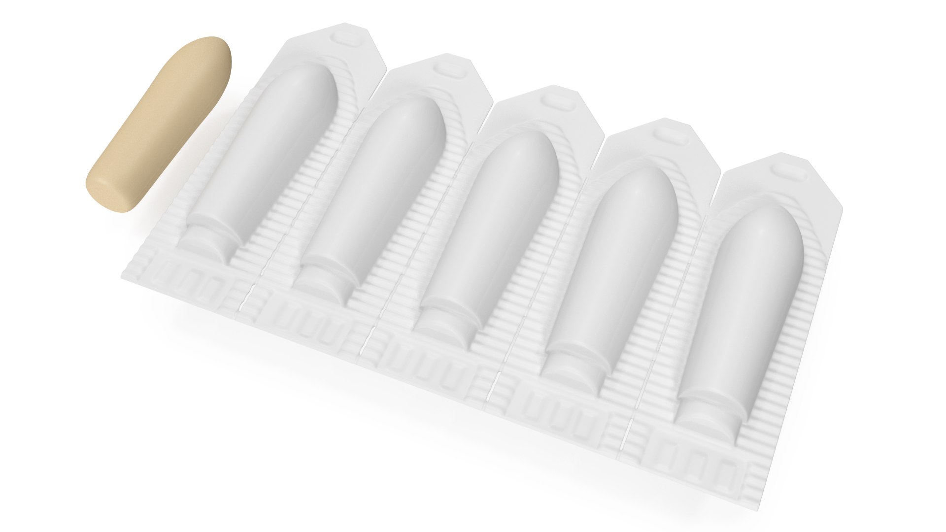 Medical Suppository 3d Model Turbosquid 2022322