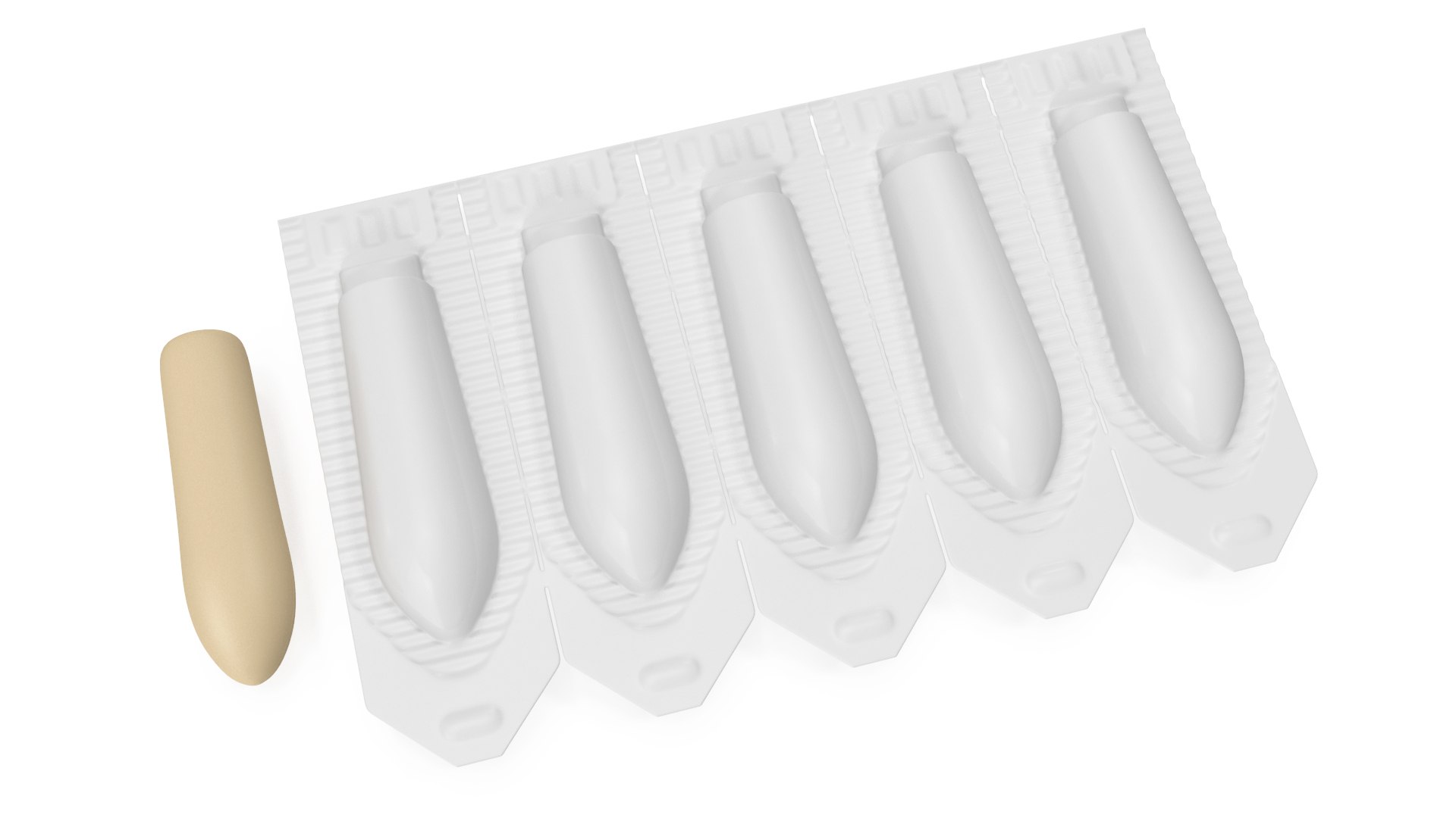 Medical Suppository 3D Model - TurboSquid 2022322