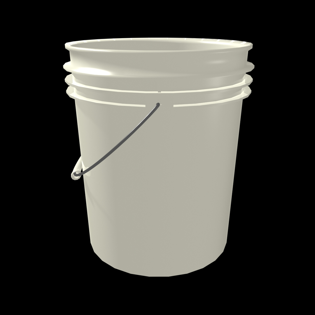 Free Plastic Bucket 3d Model