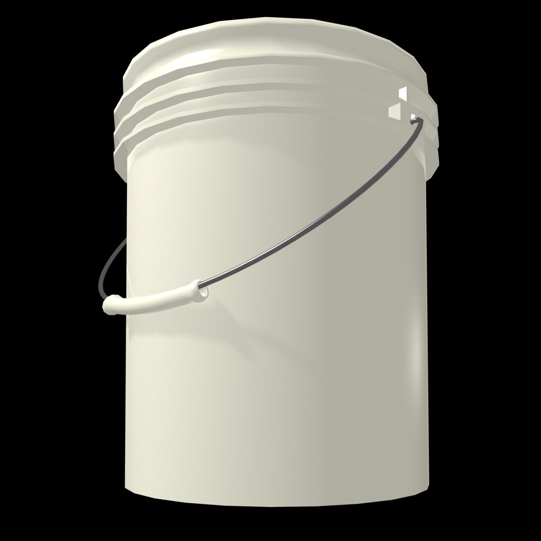 Free Plastic Bucket 3d Model