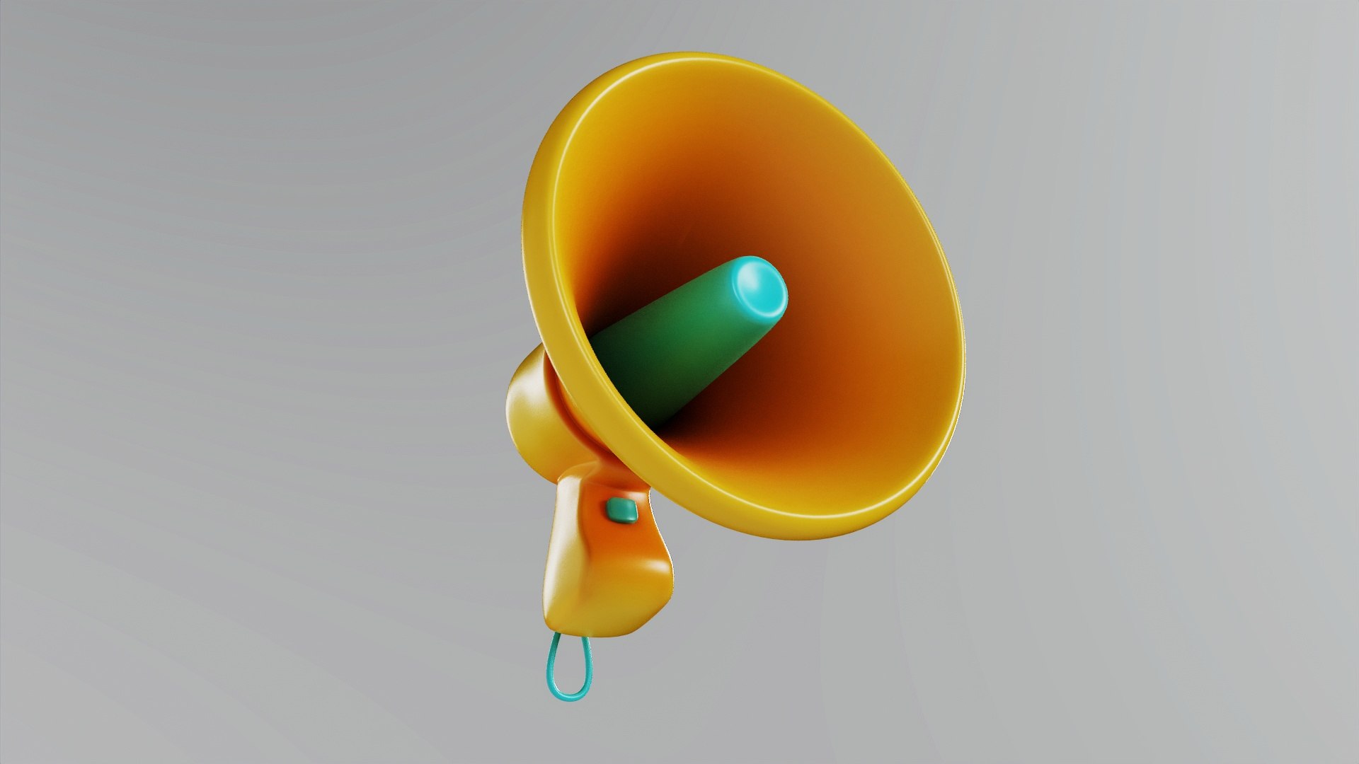 3D Megaphone - TurboSquid 2255463