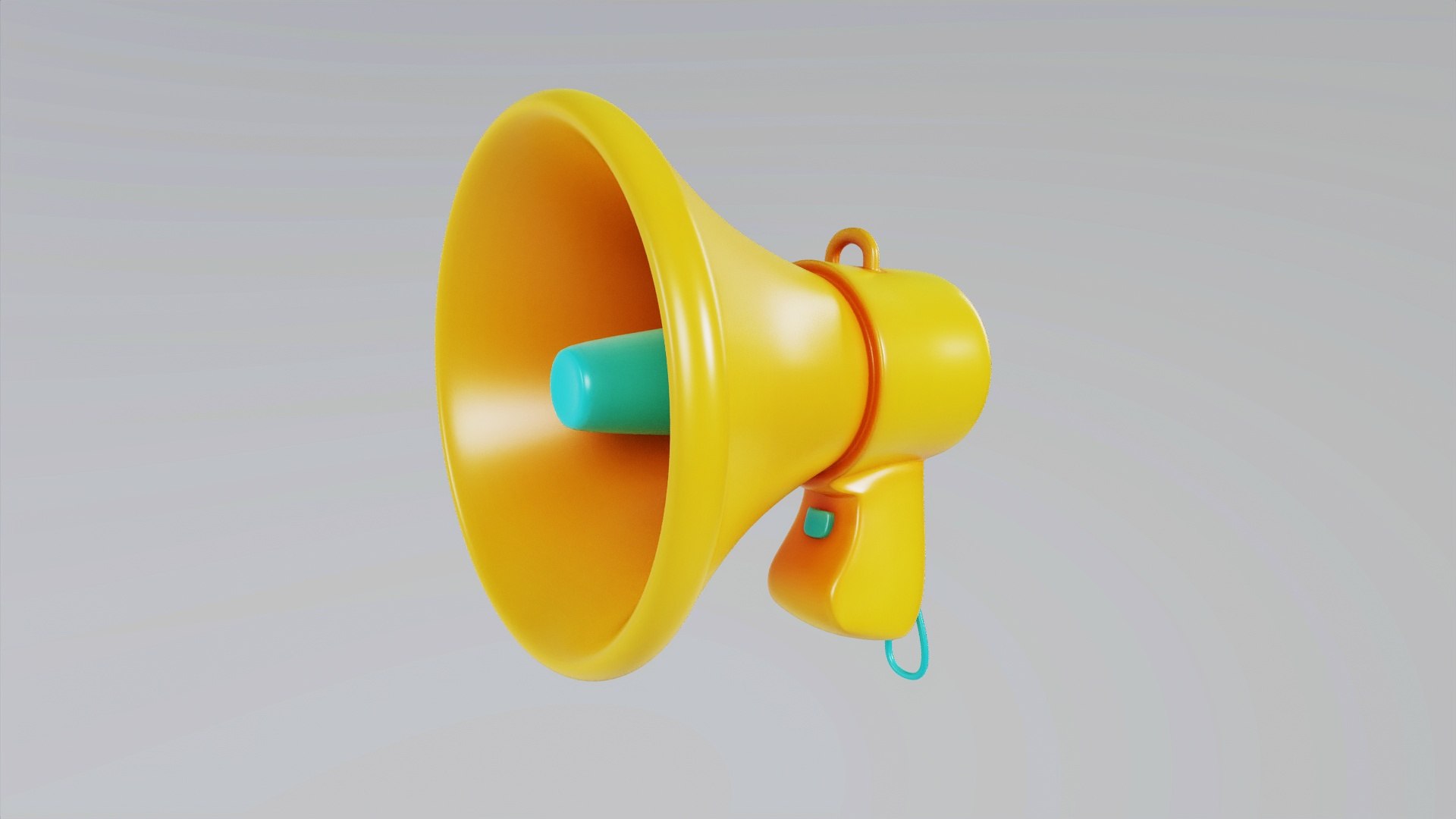 3D Megaphone - TurboSquid 2255463