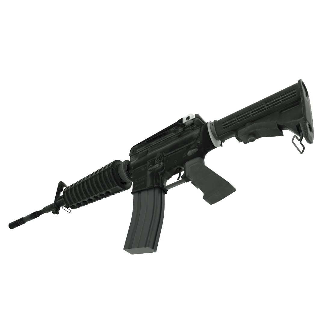 3D Colt M14 Carbine - TurboSquid 1310192