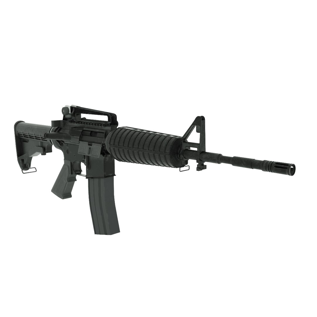 3D Colt M14 Carbine - TurboSquid 1310192
