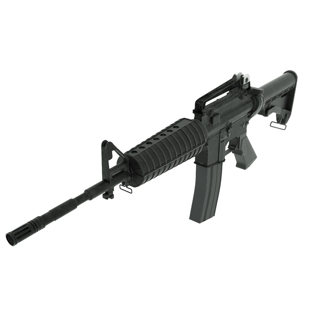 3D Colt M14 Carbine - TurboSquid 1310192